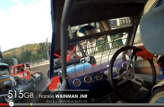 In-car video of Frankie in the World 240 Championship | Wainman Racing