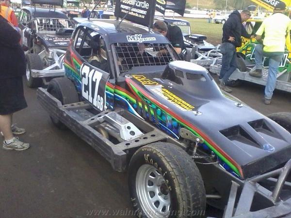 Unfortunately, Lee’s car suffered mechanical problems in the first race ...