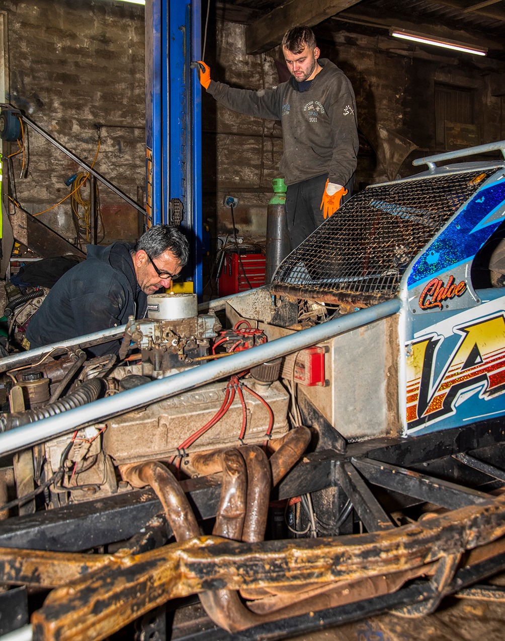 An Evening In The Workshop | Wainman Racing